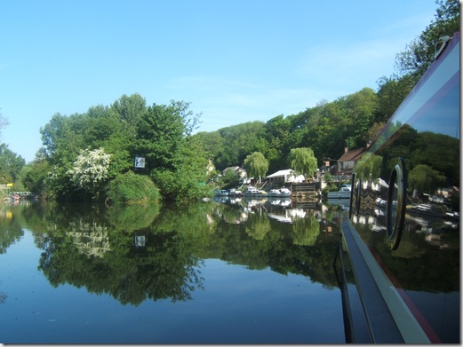 NB Serenity: Bristol to Hanham Lock